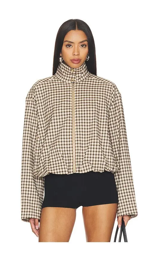 LOVERS AND FRIENDS Jennie Jacket In Multi - Plaid Multi