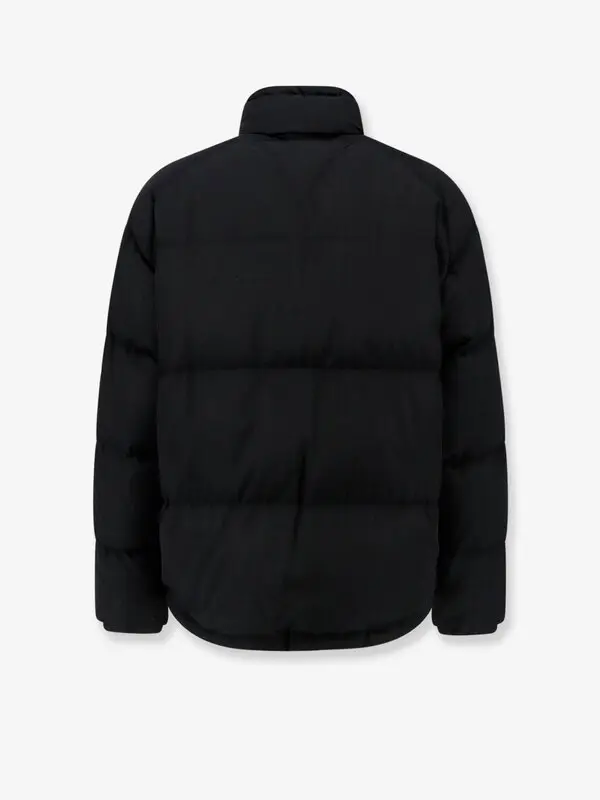 Moncler Verone Nylon And Cotton Down Jacket