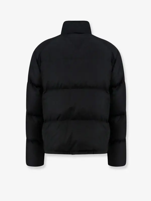 Moncler Verone Nylon And Cotton Down Jacket