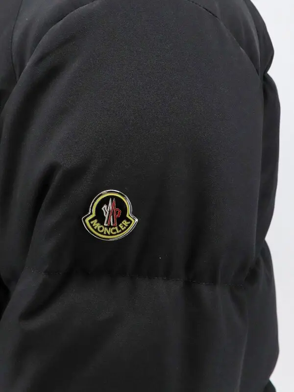 Moncler Verone Nylon And Cotton Down Jacket