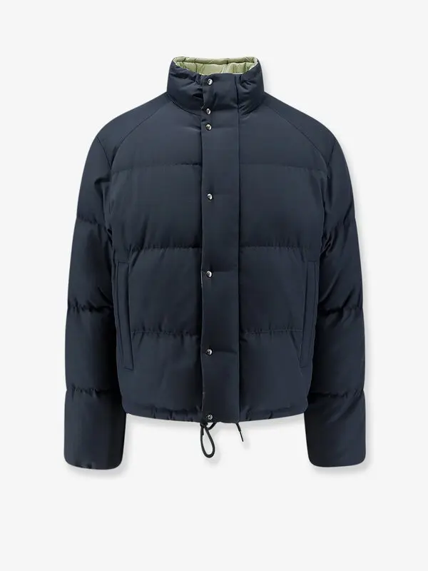 Moncler Verone Nylon And Cotton Down Jacket