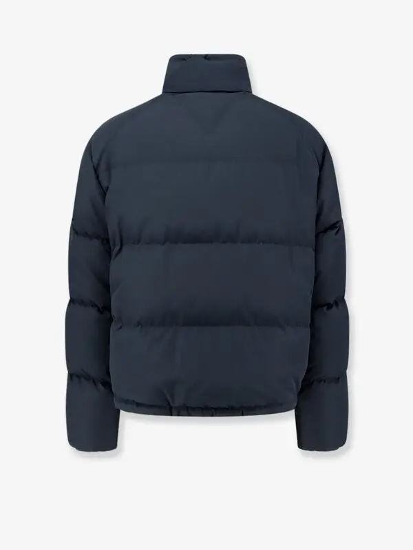 Moncler Verone Nylon And Cotton Down Jacket