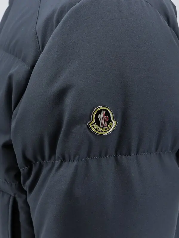 Moncler Verone Nylon And Cotton Down Jacket