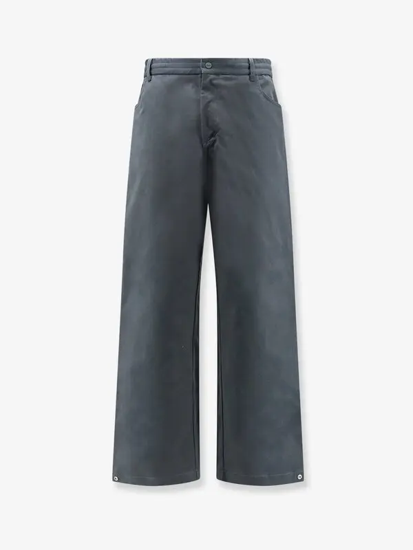 Herno Cotton Blend Trousers - Grey