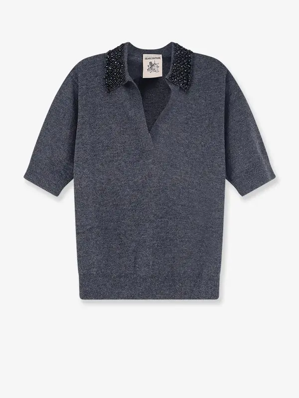 SEMICOUTURE Virgin Wool And Cashmere Sweater