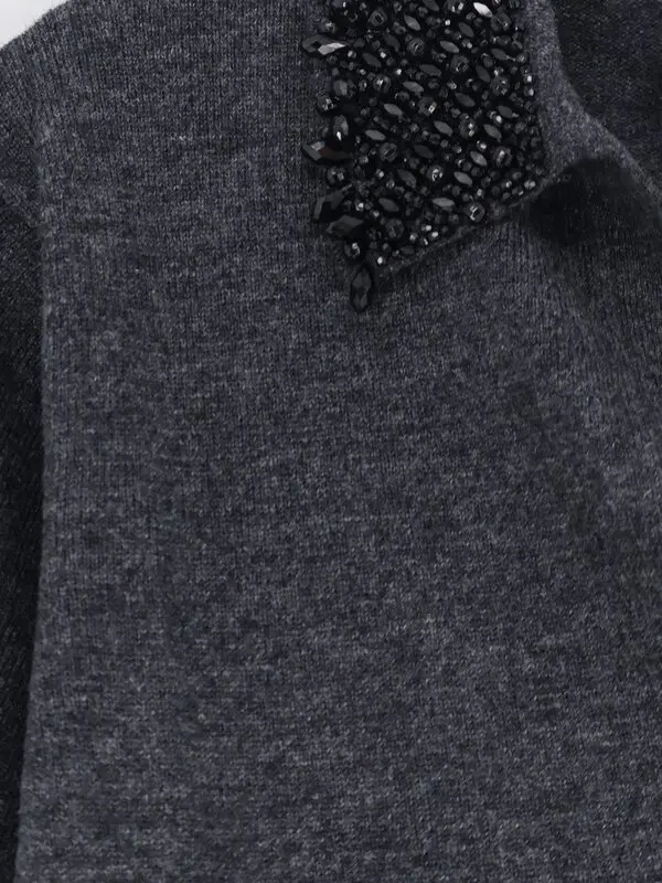 SEMICOUTURE Virgin Wool And Cashmere Sweater