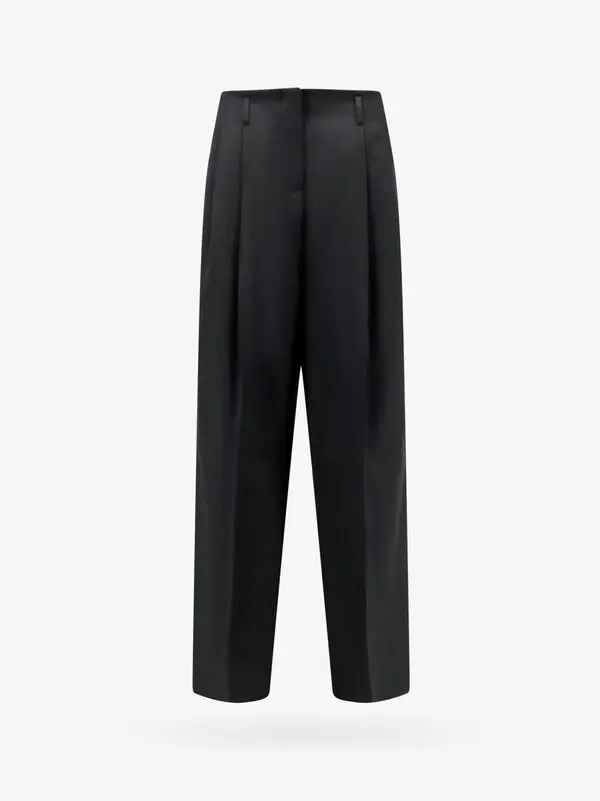 GOLDEN GOOSE Flavia Tailored Wool Trousers - Black