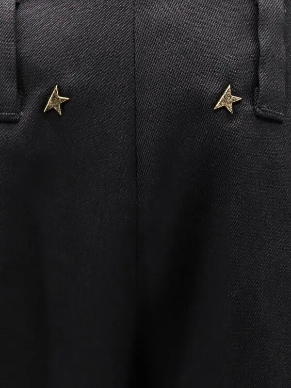 GOLDEN GOOSE Flavia Tailored Wool Trousers