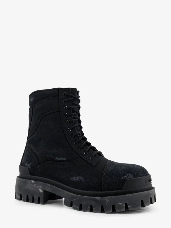 Balenciaga Strike Leather Boots