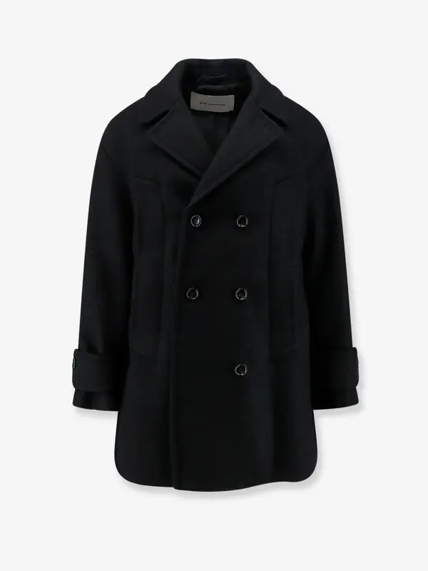AMI Paris Virgin Wool Peacoat