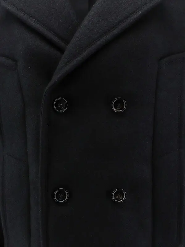AMI Paris Virgin Wool Peacoat