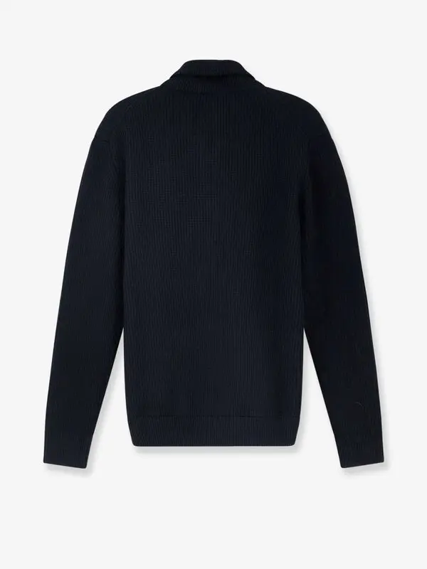 SEVEN GAUGE Ribbed Wool Cardigan