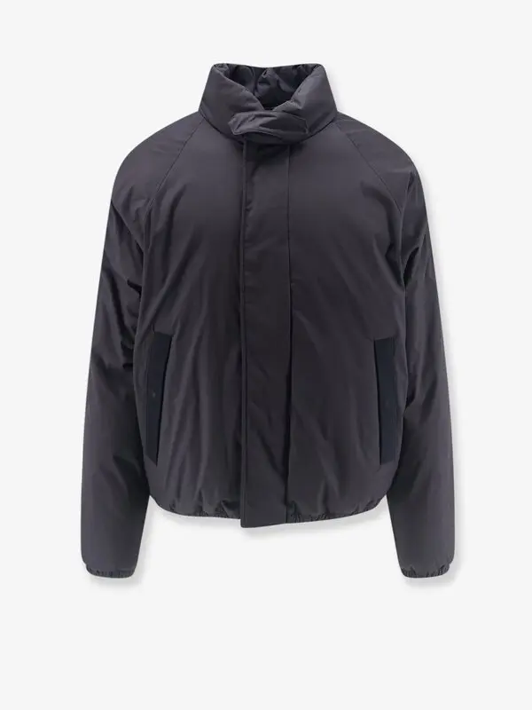Herno Padded Cotton And Nylon Jacket - Black