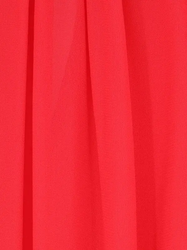Elisabetta Franchi Viscose Shirt With Body Detail - Red