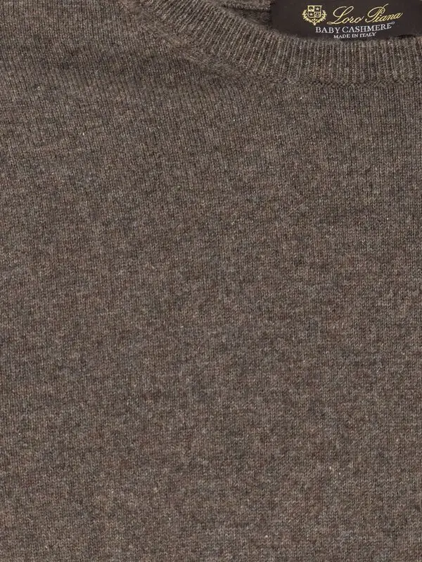 Loro Piana Mélange Baby Cashmere Sweater
