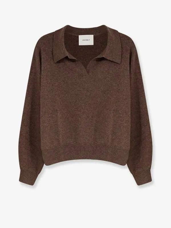 LISA YANG Katriel Cashmere Sweater - Brown