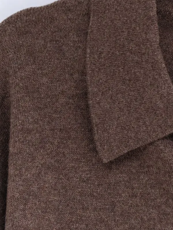 LISA YANG Katriel Cashmere Sweater - Brown