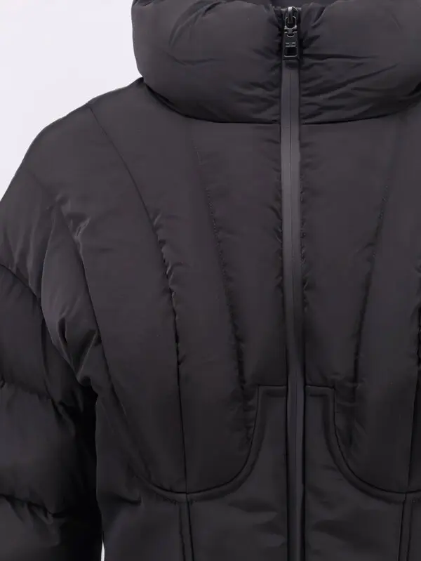 Elisabetta Franchi Bustier Quilted Down Jacket