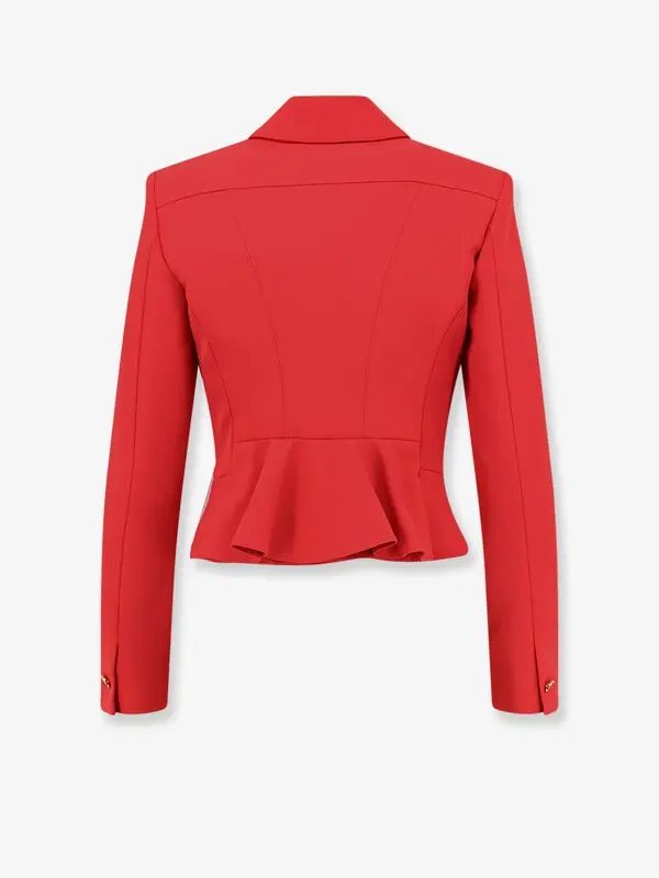 Elisabetta Franchi Cropped Blazer With Buttons