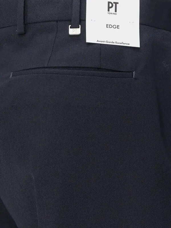 PT TORINO Quindici Edge In Lana Wool Trousers
