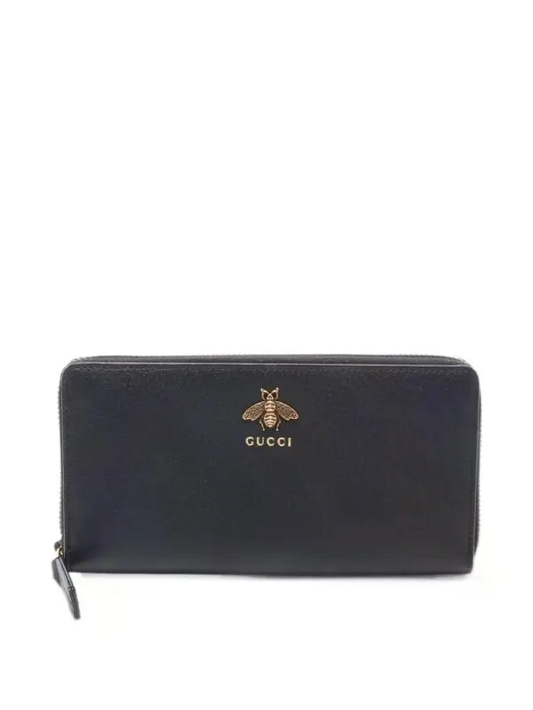 Gucci 2010s Animalier Bee Wallet
