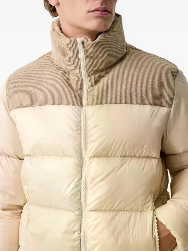 COLMAR Corduroy-panel Padded Jacket