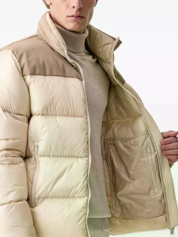 COLMAR Corduroy-panel Padded Jacket