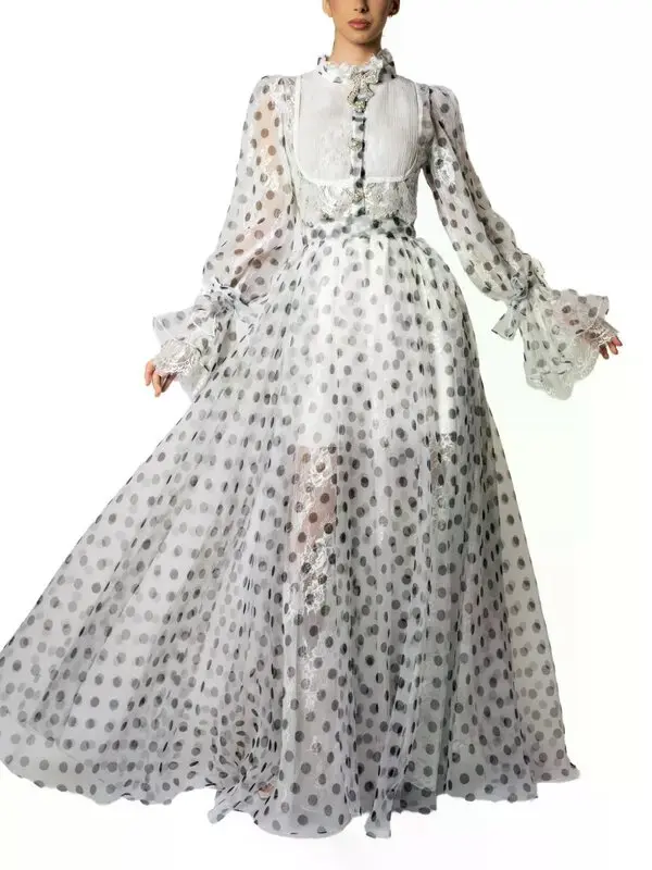MIAU BY CLARA ROTESCU Bellagio Maxi Dress