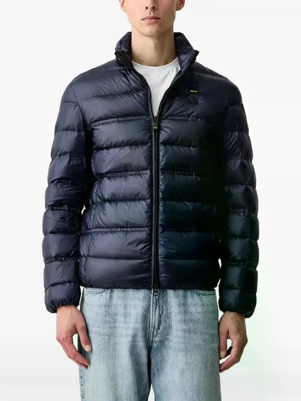 BLAUER. Belmont Quilted High-neck Jacket