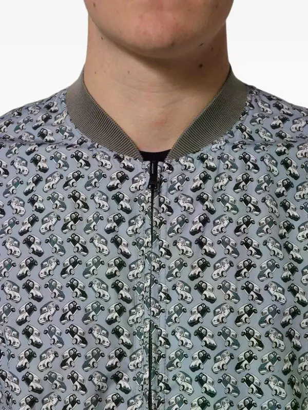 Dolce & Gabbana Car-print Bomber Jacket
