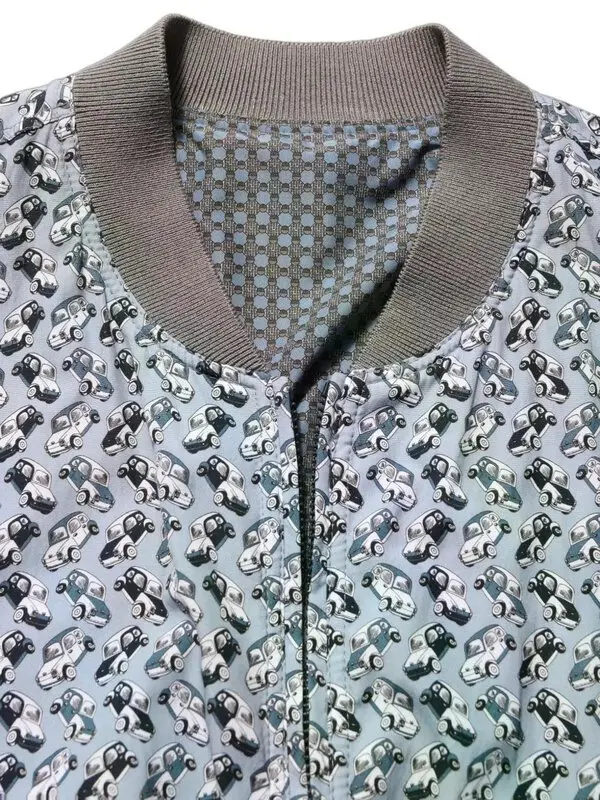 Dolce & Gabbana Car-print Bomber Jacket