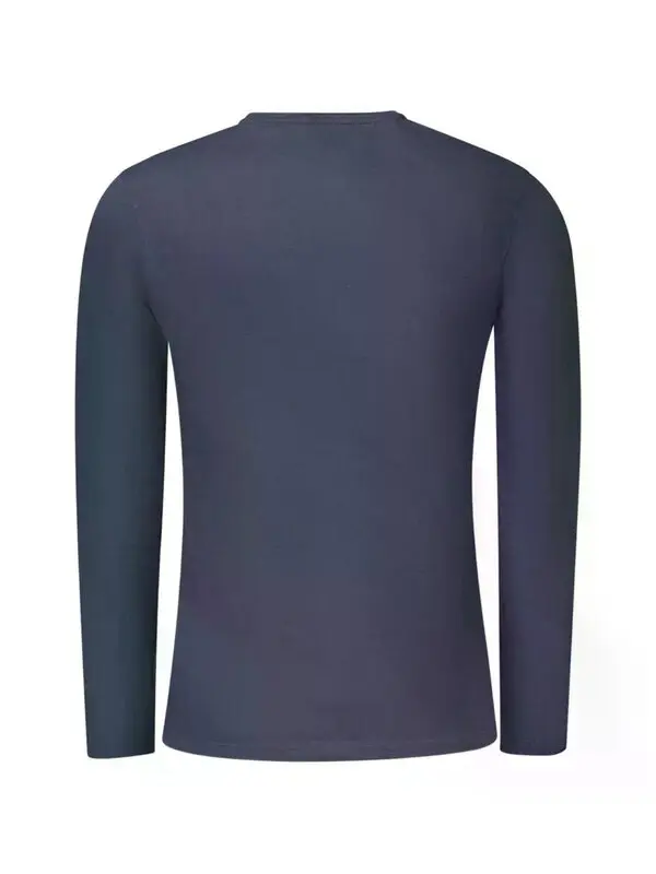 BOSS Long-sleeve Logo-patch T-shirt