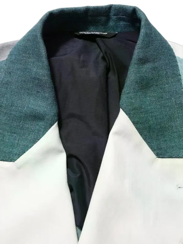 Dolce & Gabbana Patchwork Double-breasted Jacket