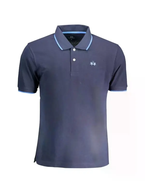 LA MARTINA Logo-embroidered Tipped Polo Shirt