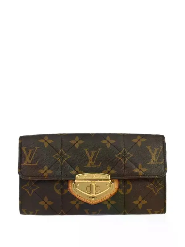 LOUIS VUITTON Etoile Sarah Monogram Canvas Wallet - Brown