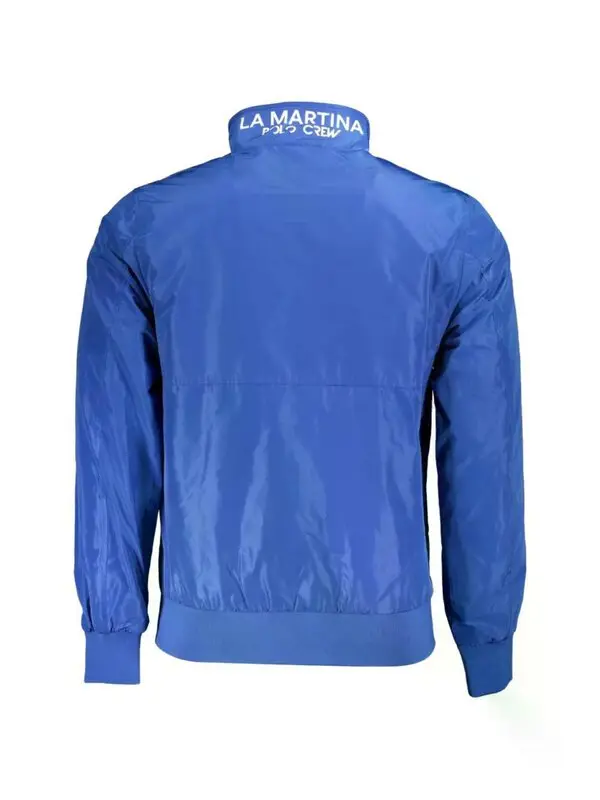 LA MARTINA Logo-embroidered Zip-up Jacket