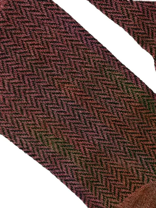 Dolce & Gabbana Herringbone-knit Over-the-calf Socks