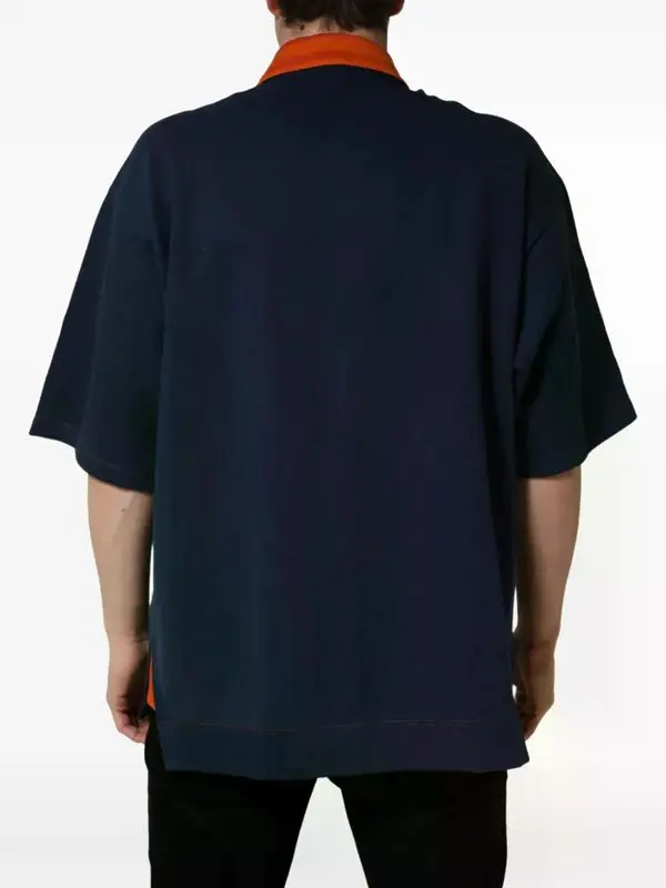 Dolce & Gabbana Dg Logo-patch Polo T-shirt