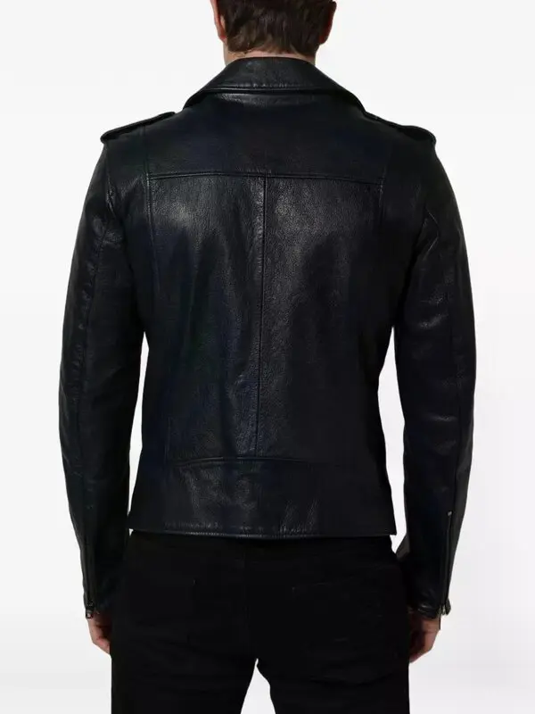 Dolce & Gabbana Leather Biker Jacket