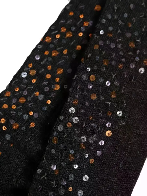 Dolce & Gabbana Sequin-embellished Knee-high Socks