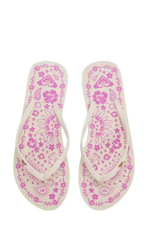 Roxy Bermuda Print Iii Flip Flop