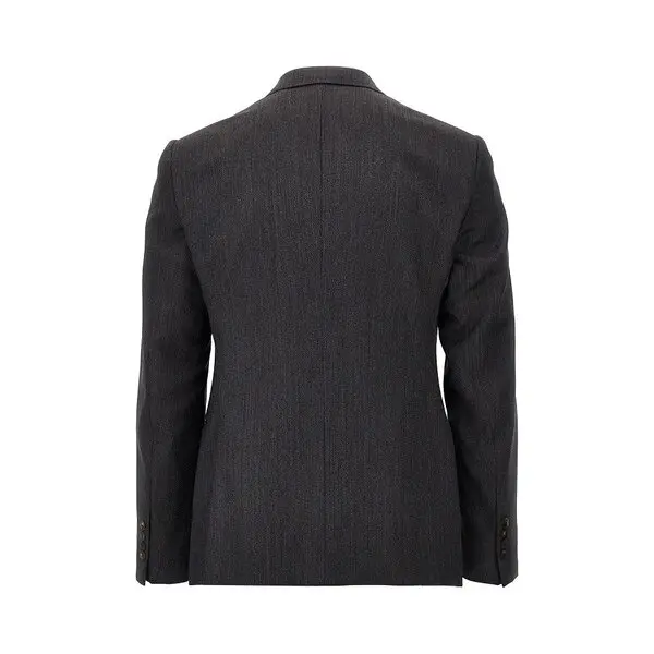 Emporio Armani M Line' Mouliné Wool Suit
