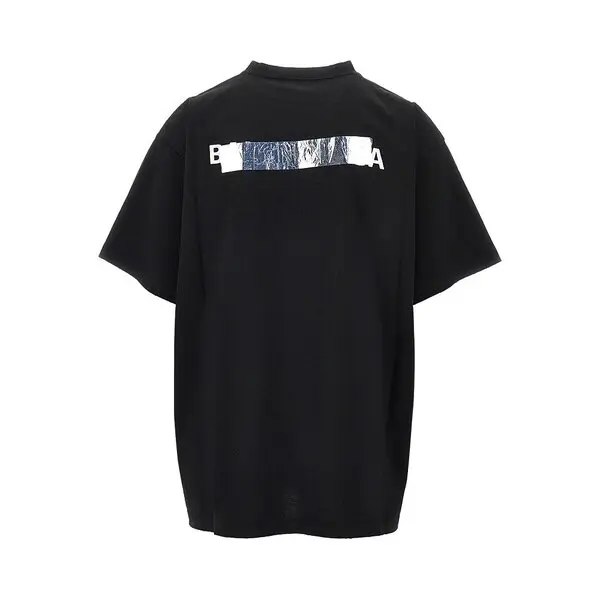 Balenciaga Ilver Tape Overized T-hirt