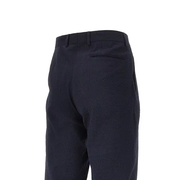 Emporio Armani Wool Seersucker Pants