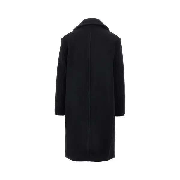 SUNFLOWER Wool-blend Double-breasted Overcoat