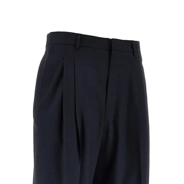 Emporio Armani Wool Pleated Pants