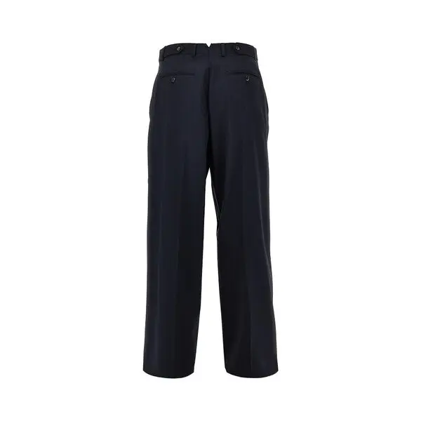Emporio Armani Wool Pleated Pants