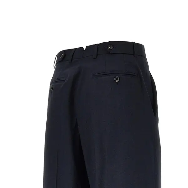 Emporio Armani Wool Pleated Pants