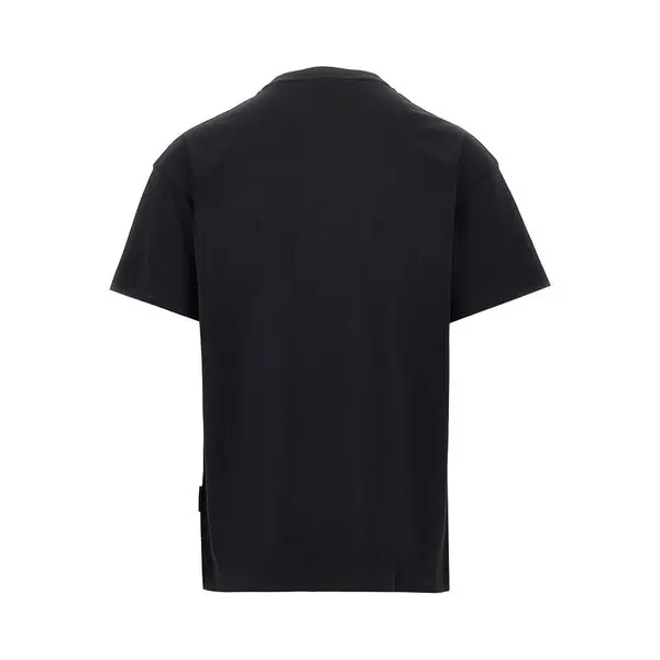 Palm Angels Neck Logo Print T-hirt