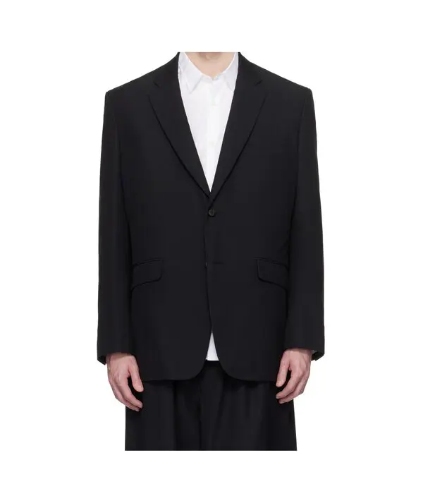 Comme Des Garçons Wool Gabardine Blazer